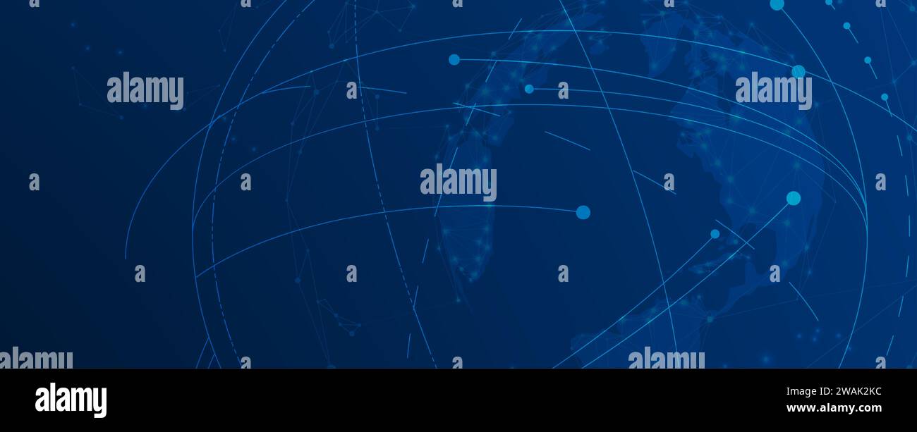 Modern cloud technology. Integrated digital web concept background ...