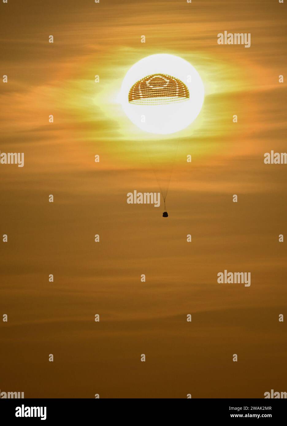 Beijing, China. 31st Oct, 2023. The return capsule of the Shenzhou-16 ...