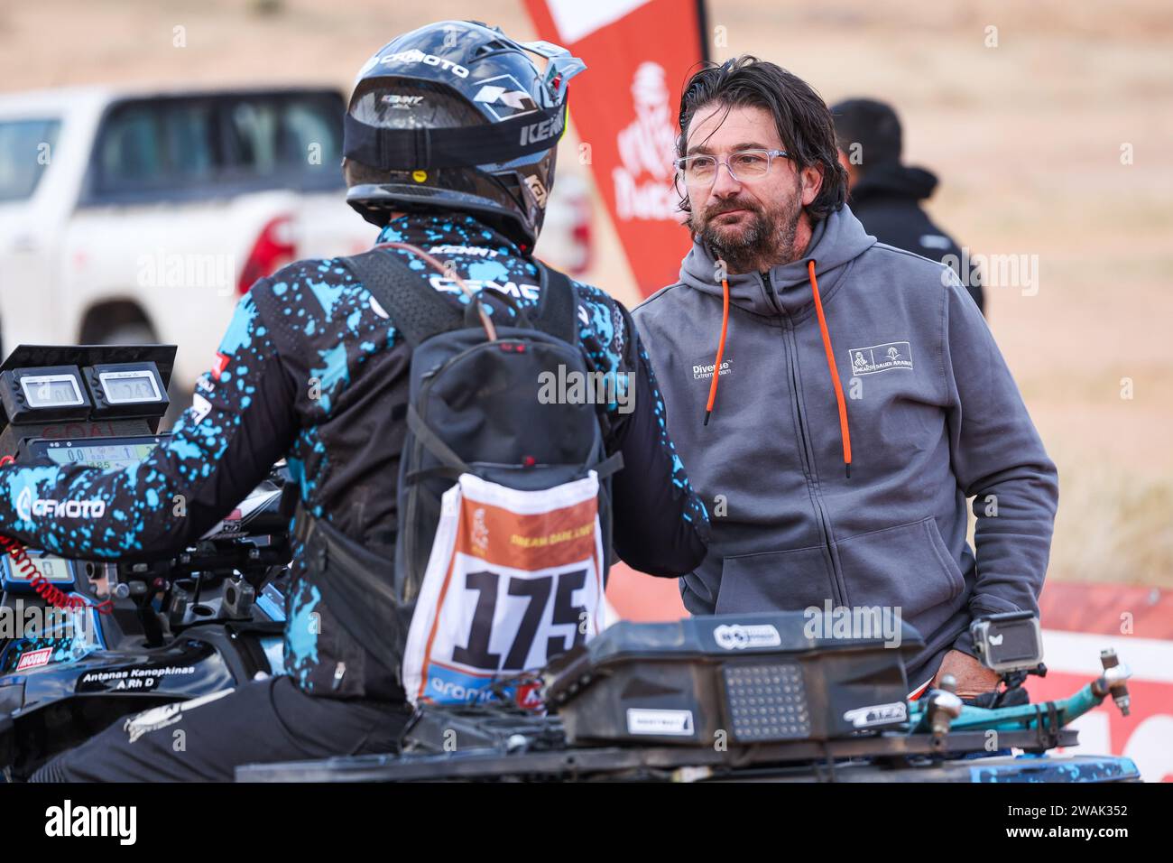 Al Ula, Arabie Saoudite. 05th Jan, 2024. CASTERA David (fra), Directeur ...