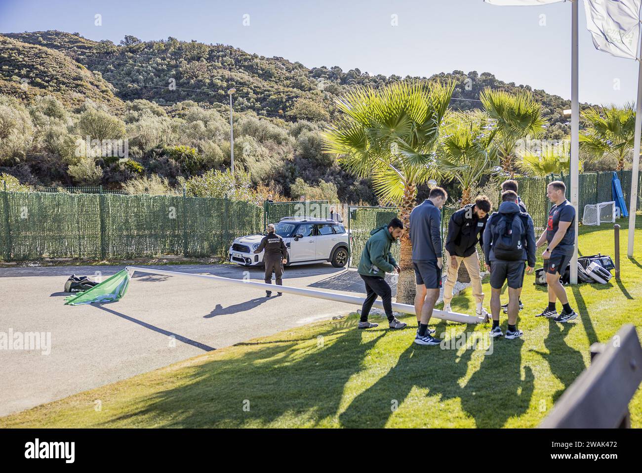 BENAHAVIS - 05-01-2024. Training Feyenoord in Benahavis. La Quinta ...