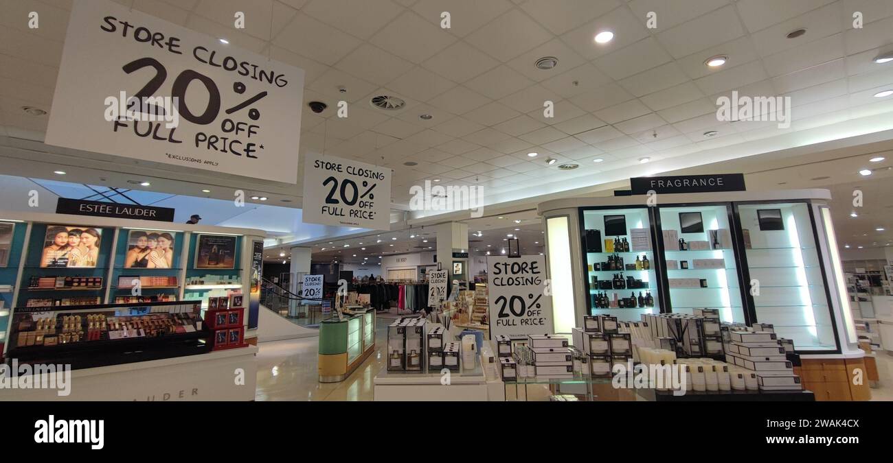 Maidstone UK 5th January 2024 Maidstone House of Fraser British ...