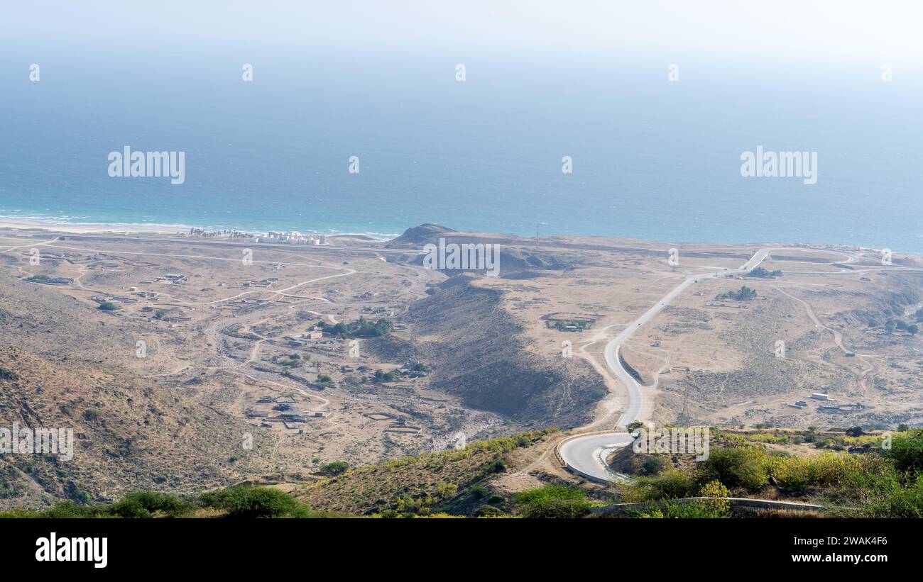 view of Mirbat is a coastal town in the Dhofar governorate Stock Photo ...