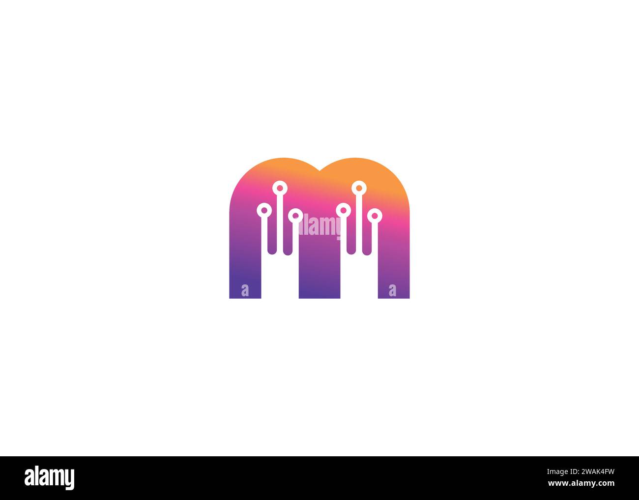 Letter m biotech Cut Out Stock Images & Pictures - Alamy