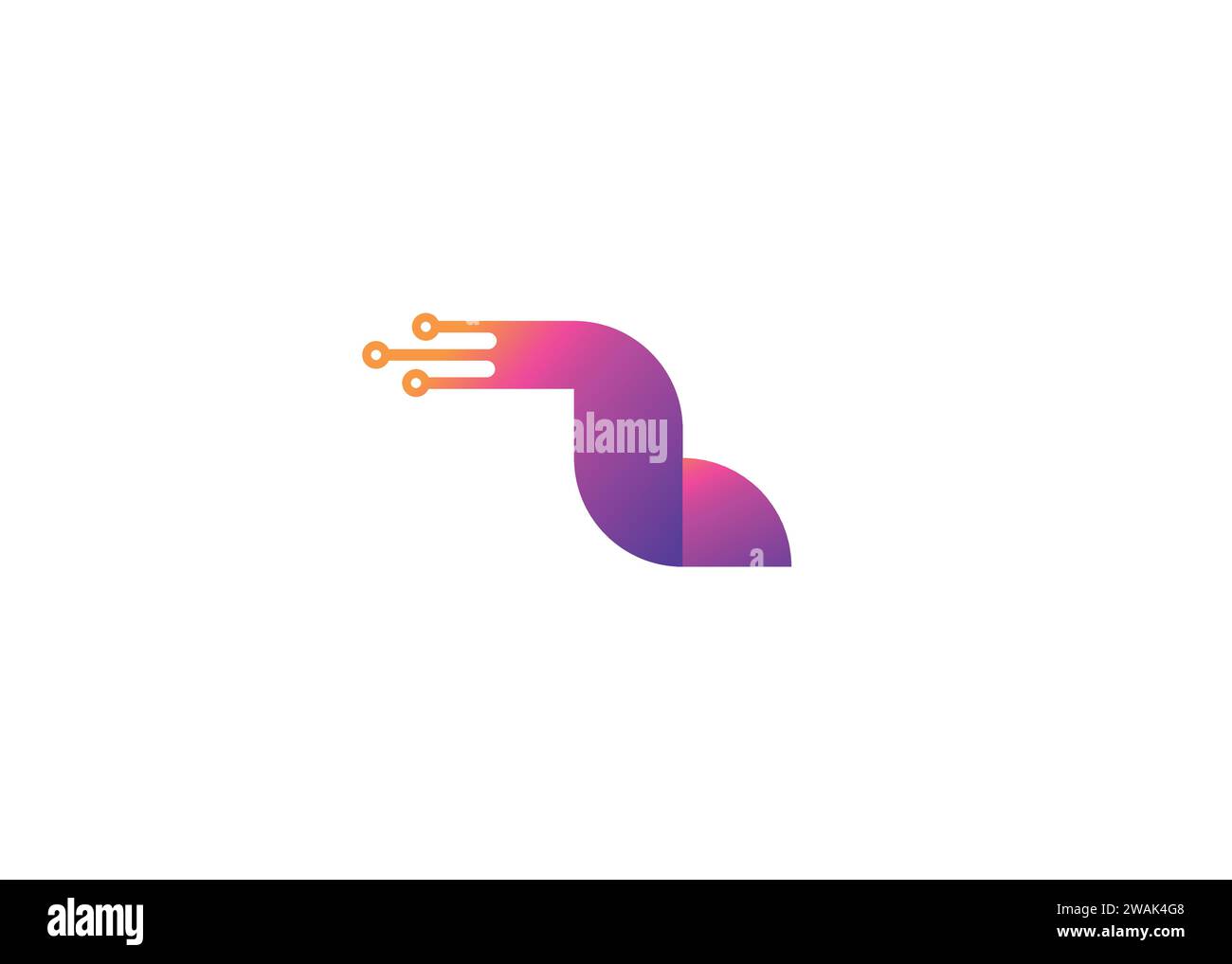 Letter L Technology vector monogram logo design template. Letter L ...