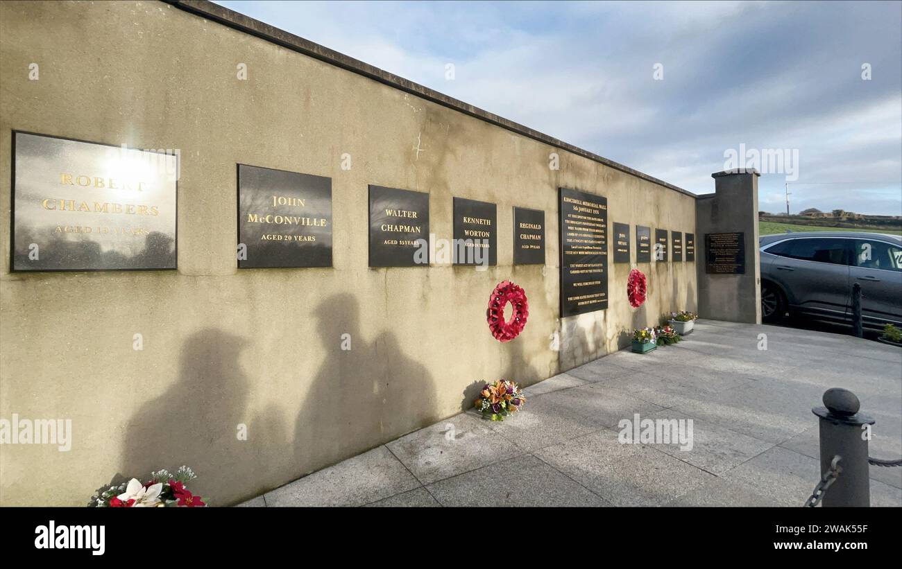 A commemorative service for the 48th anniversary of the Kingsmill ...