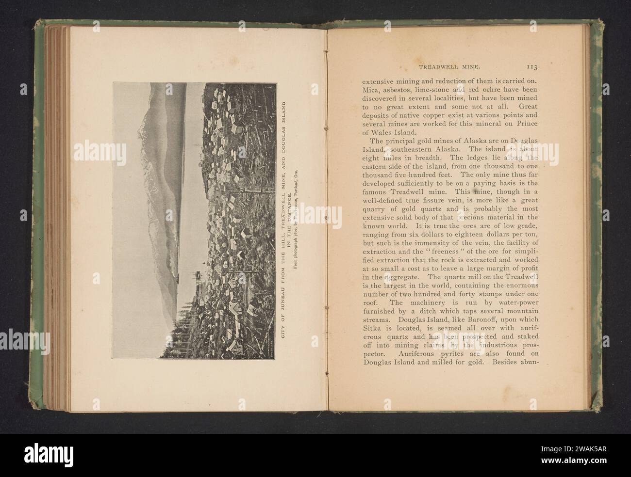 Gezicht op Juneau and Douglas Island, William Henry Partridge, c. 1885 ...