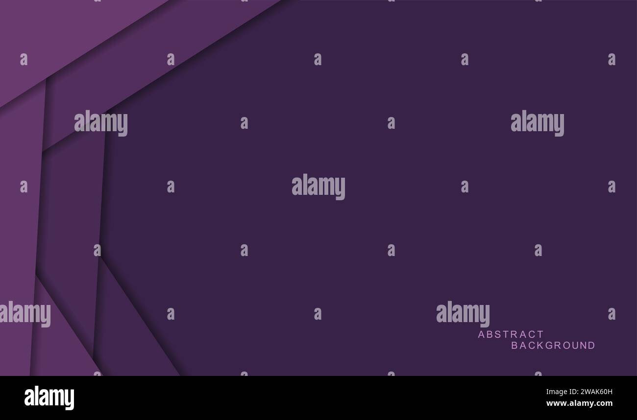 Purple or violet abstract background with shadows and color paper ...