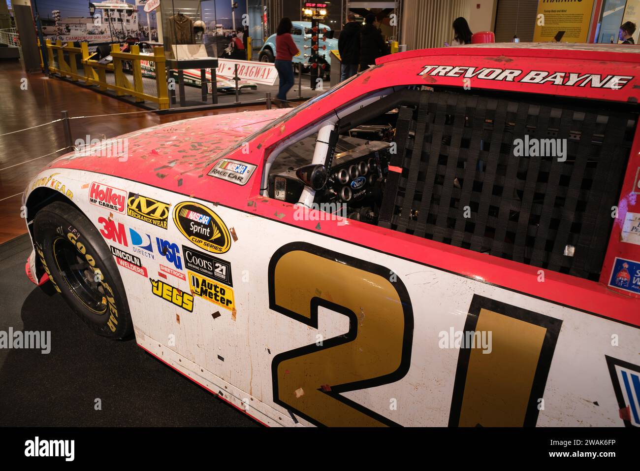 Ford Fusion NASCAR cup car, driven to the 2011 Daytona 500 win by ...