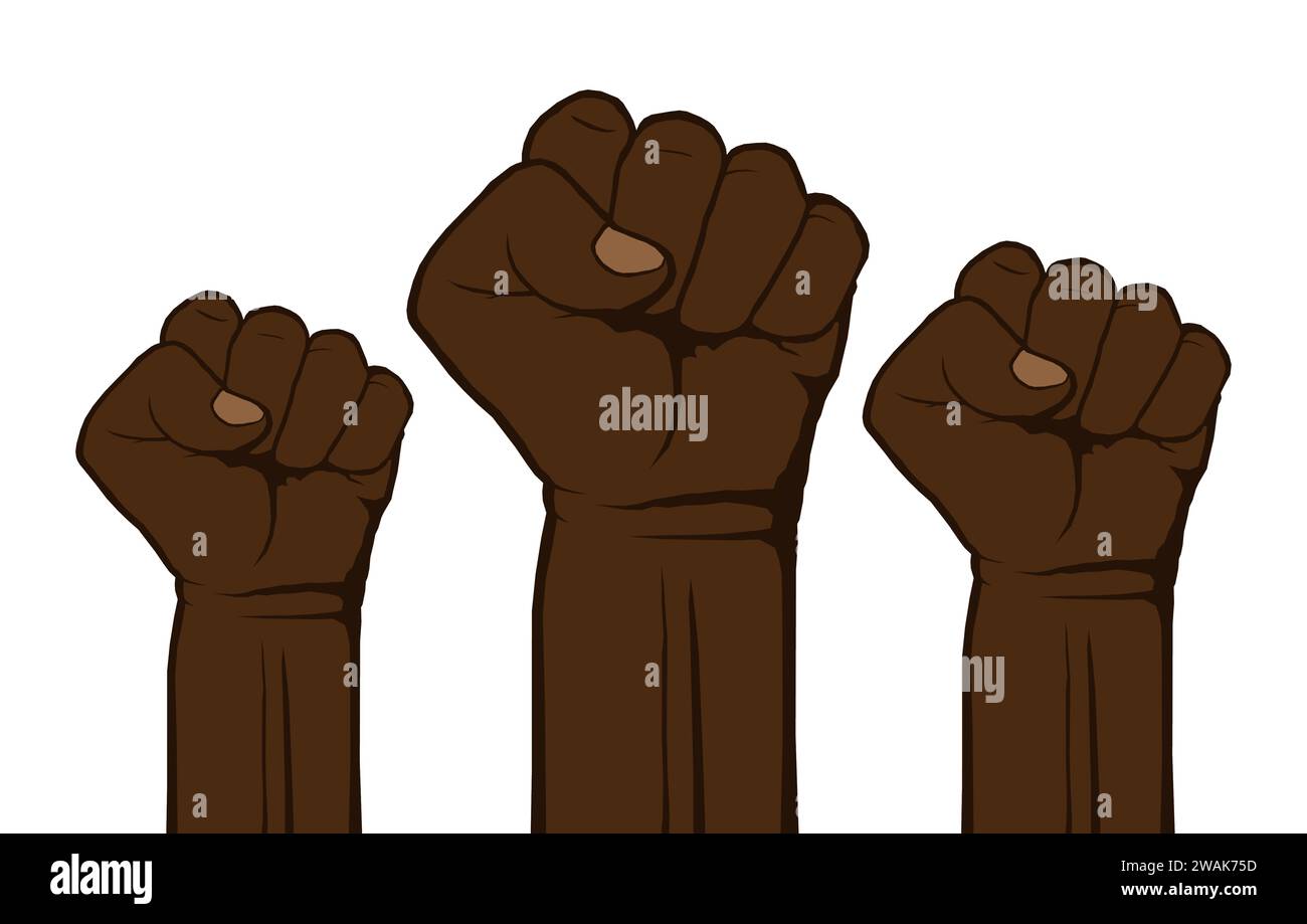 Police brutality protest Stock Vector Images - Alamy