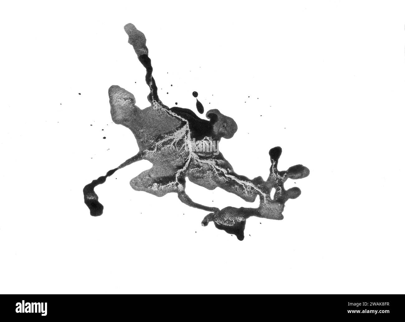 Splatters paint Cut Out Stock Images & Pictures - Alamy