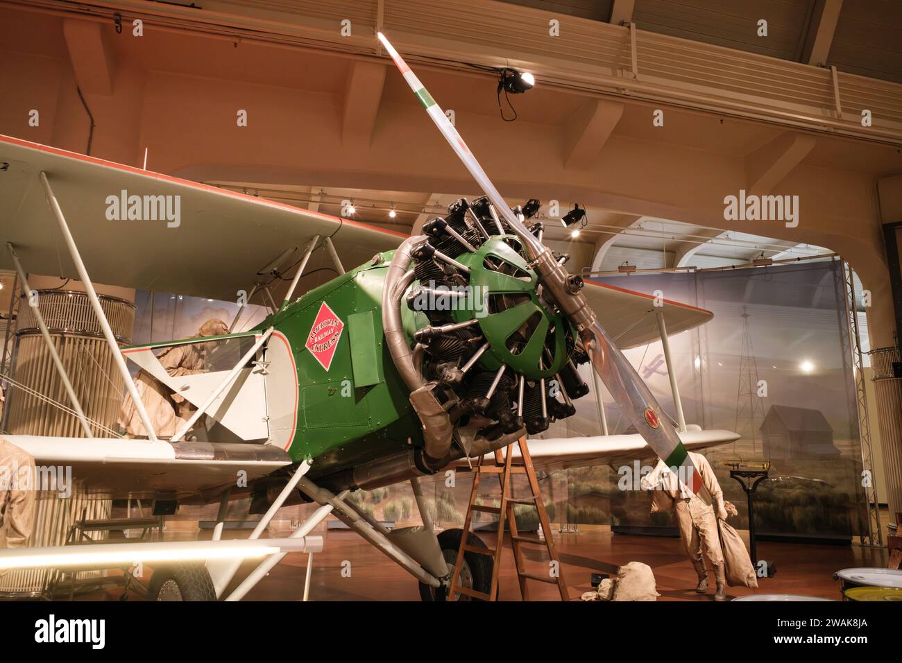 1927 Boeing 40-B2, on display at the Henry Ford Museum of American ...