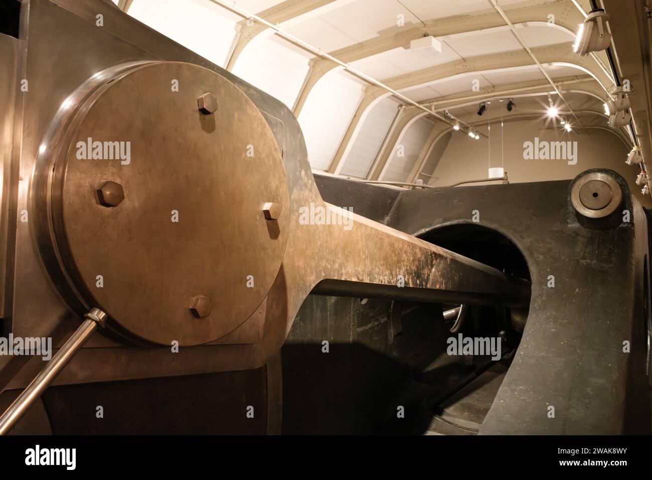 Detail of the Highland Park Plant engine-generator, used to make ...