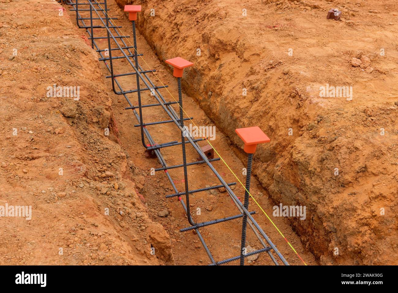 Variety earthwork is performed, including excavation an earthen trench ...