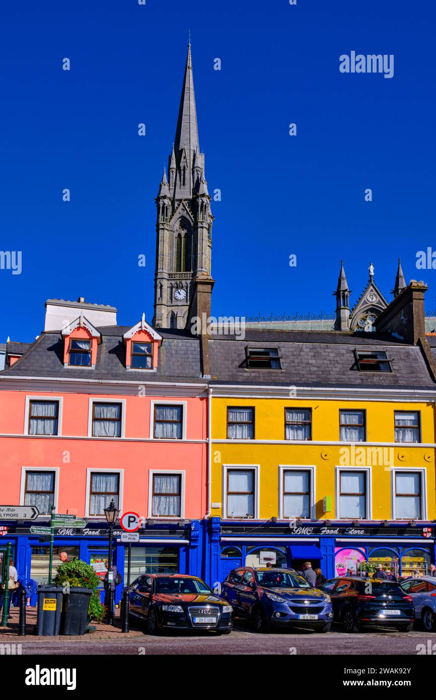 Republic of Ireland, County Cork, Cobh, Saint-Colman Cathedral ...