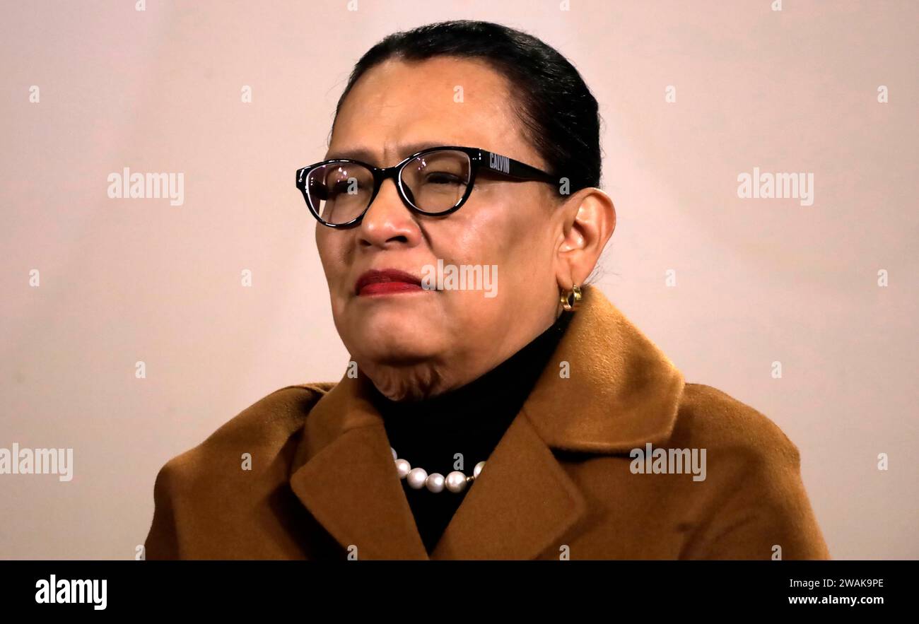 Mexico City, Mexico. 5th Jan, 2024. Secretary of Security and Citizen ...