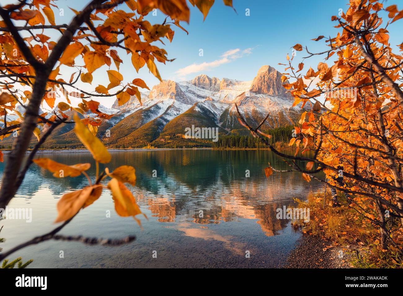 Rundle forebay reservoir hi-res stock photography and images - Alamy