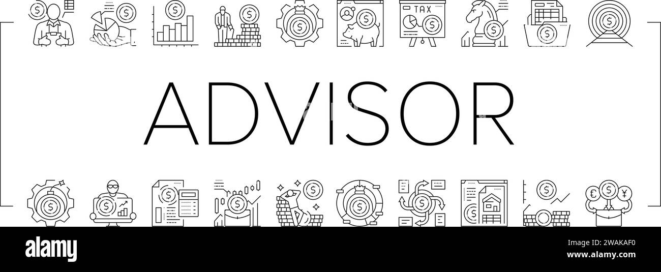 Client business meeting advisor Black and White Stock Photos & Images ...