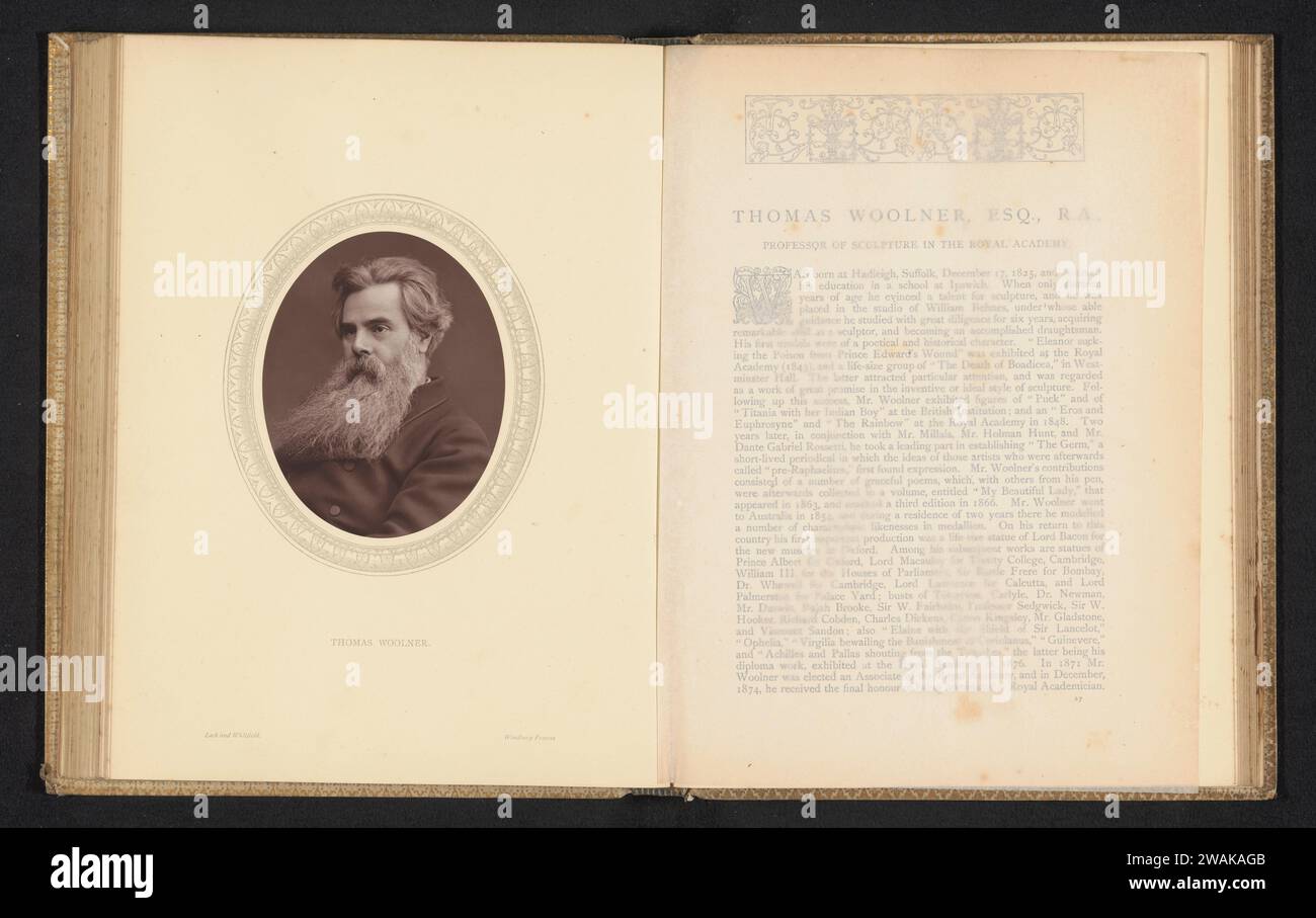 Thomas Woolner, Lock & Whitfield, c. 1871 - in or before 1876 ...