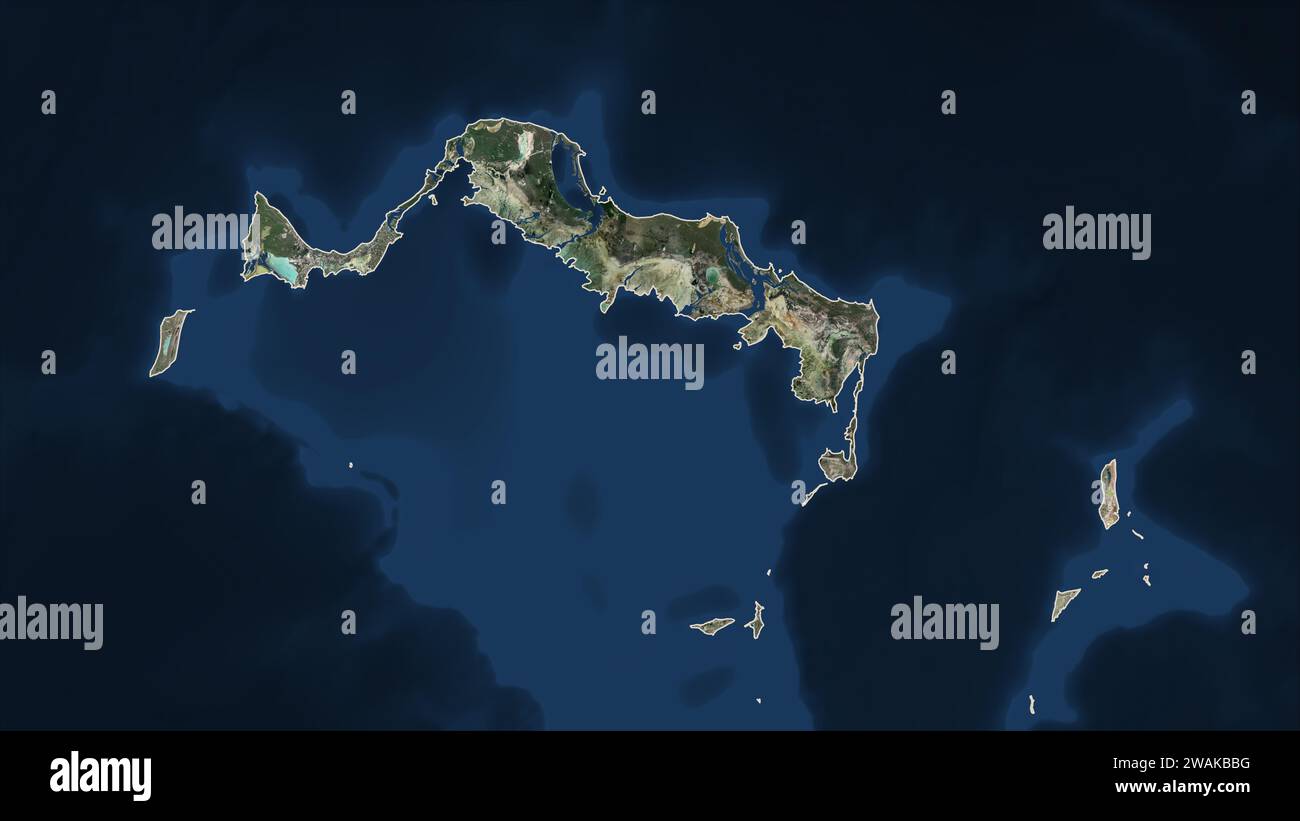 North caicos map hi-res stock photography and images - Alamy