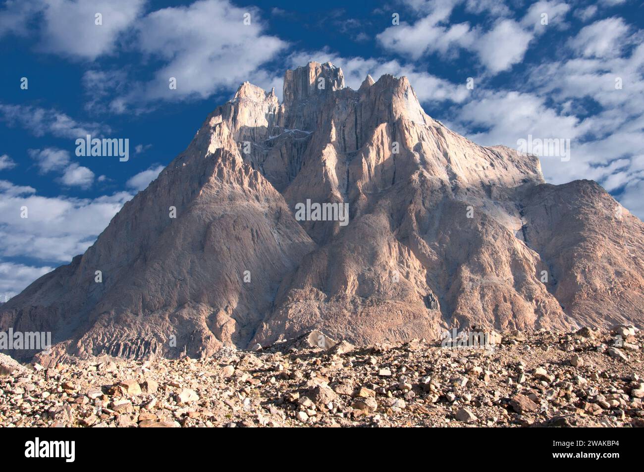 Pakistan, Northern Areas of the Karakoram Mountains. Pictorial image ...