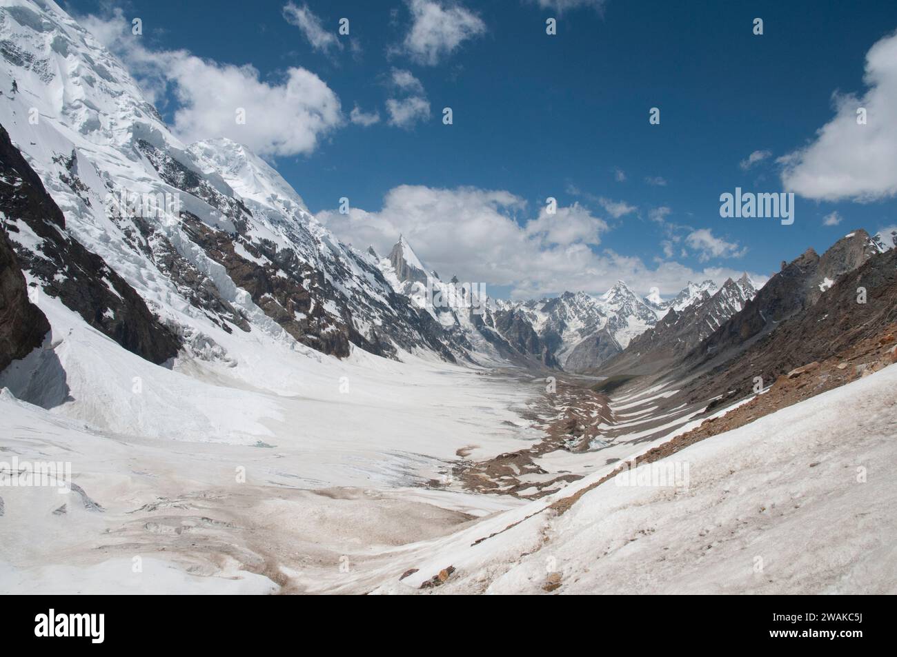 Pakistan, Northern Areas of the Karakoram Mountains. Pictorial image of ...