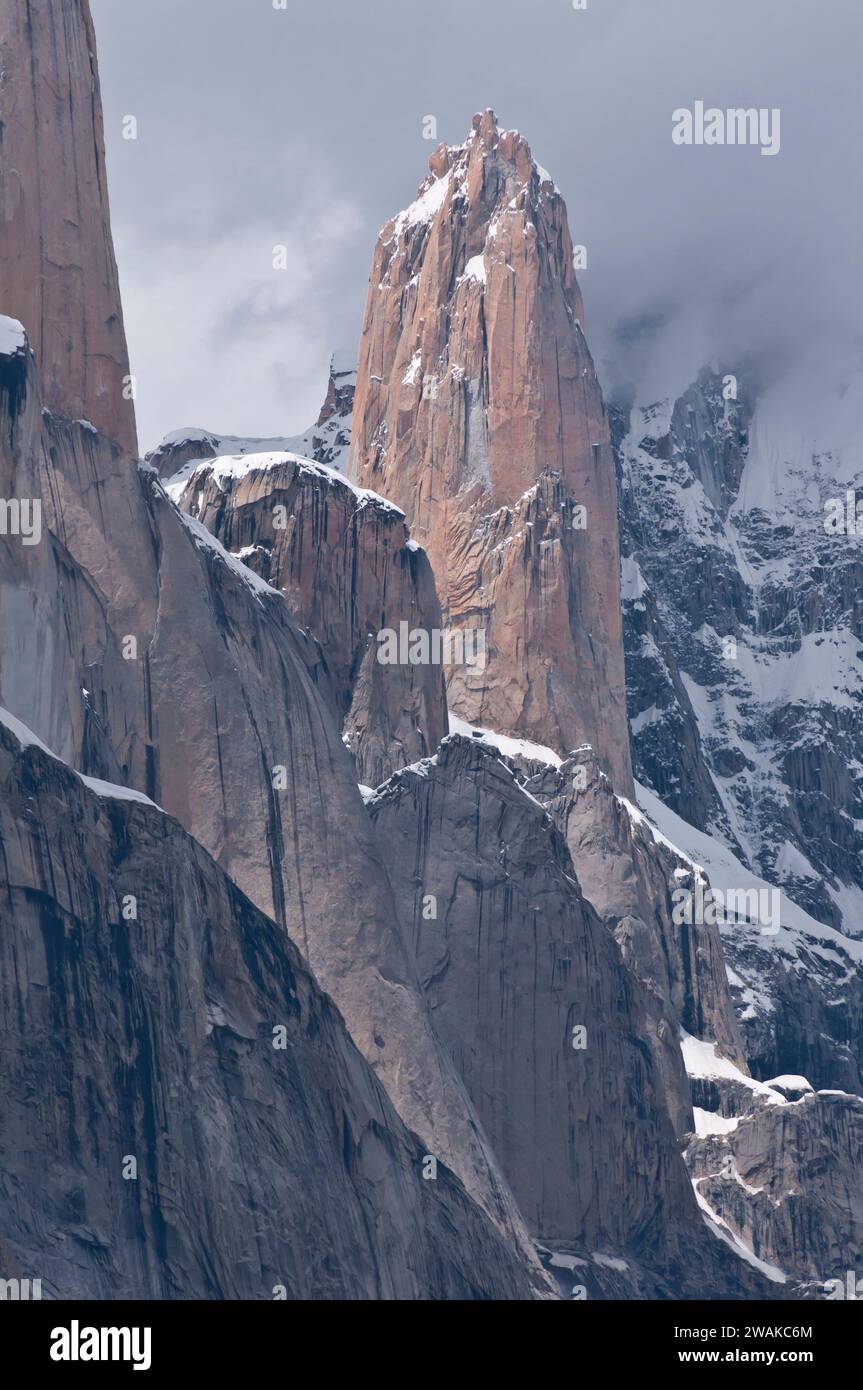 Pakistan, Northern Areas of the Karakoram Mountains. Pictorial image of ...
