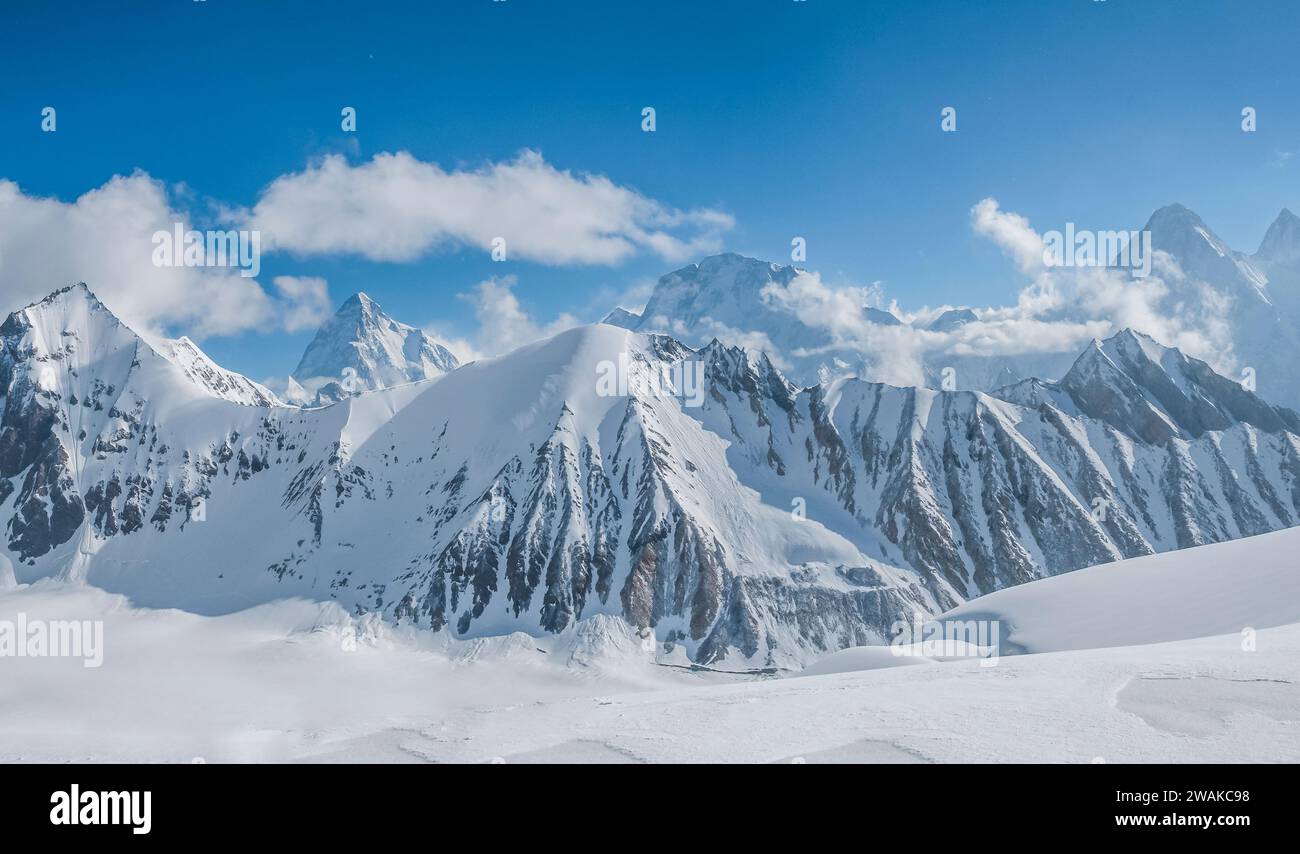 Pakistan, Northern Areas of the Karakoram Mountains. Pictorial image of ...