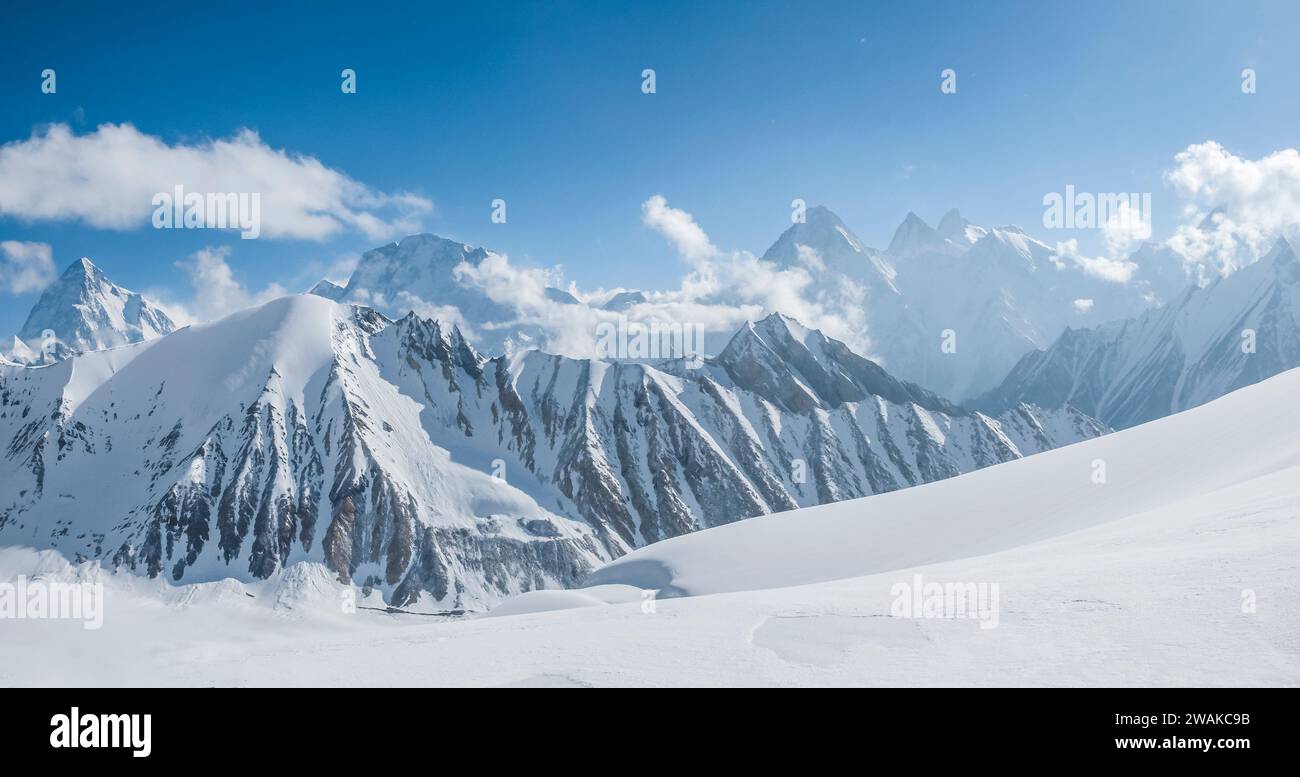 Pakistan, Northern Areas of the Karakoram Mountains. Pictorial image of ...