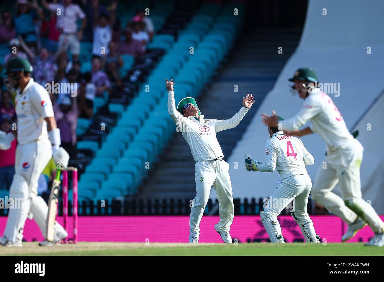 Sydney Cricket Ground, Sydney, Australia; 5th January 2024 ...