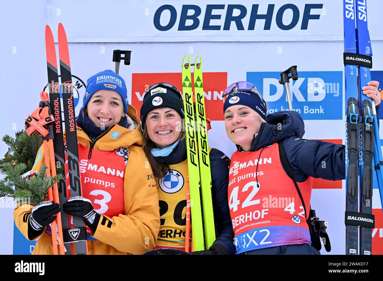 Oberhof, Germany. 05th Jan, 2024. Biathlon: World Cup, 7.5 km sprint ...