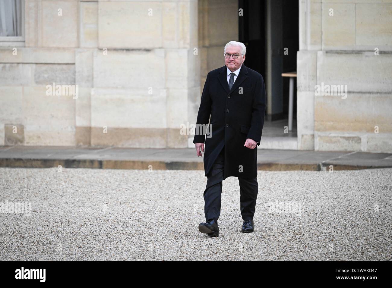 Paris, France. 05th Jan, 2024. Frank-Walter Steinmeier, President of ...