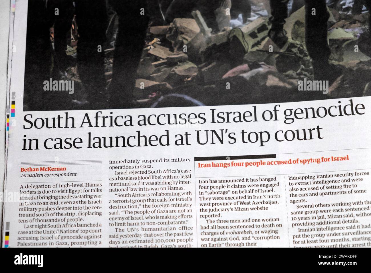 'South Africa accuses Israel of genocide in case launched at UN 's top ...