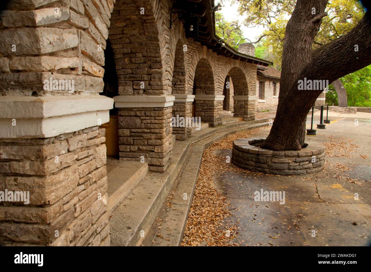 The Pavilion (Civilian Conservation Corps), Garner State Park, Texas ...