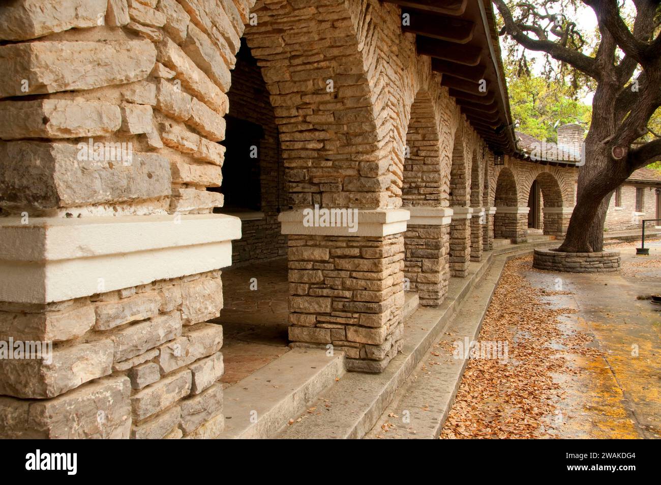 The Pavilion (Civilian Conservation Corps), Garner State Park, Texas ...