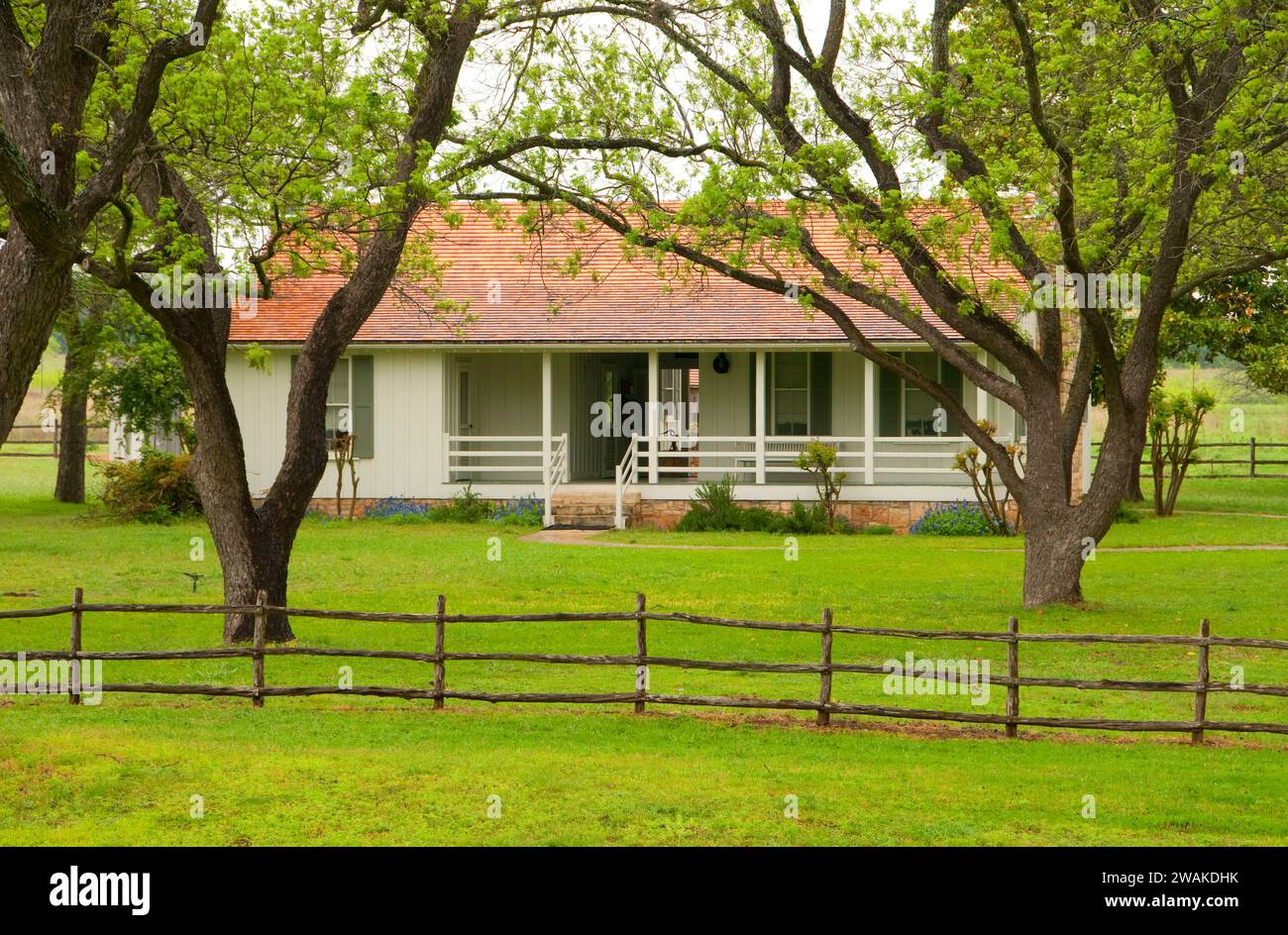 Sam E Johnson Farmhouse (LBJ Birthplace), Lyndon B. Johnson National ...