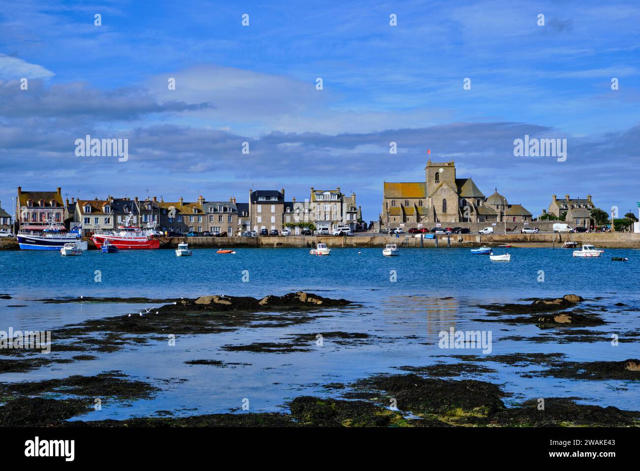 France, Normandy, Manche department, Cotentin, Barfleur, labeled Les ...