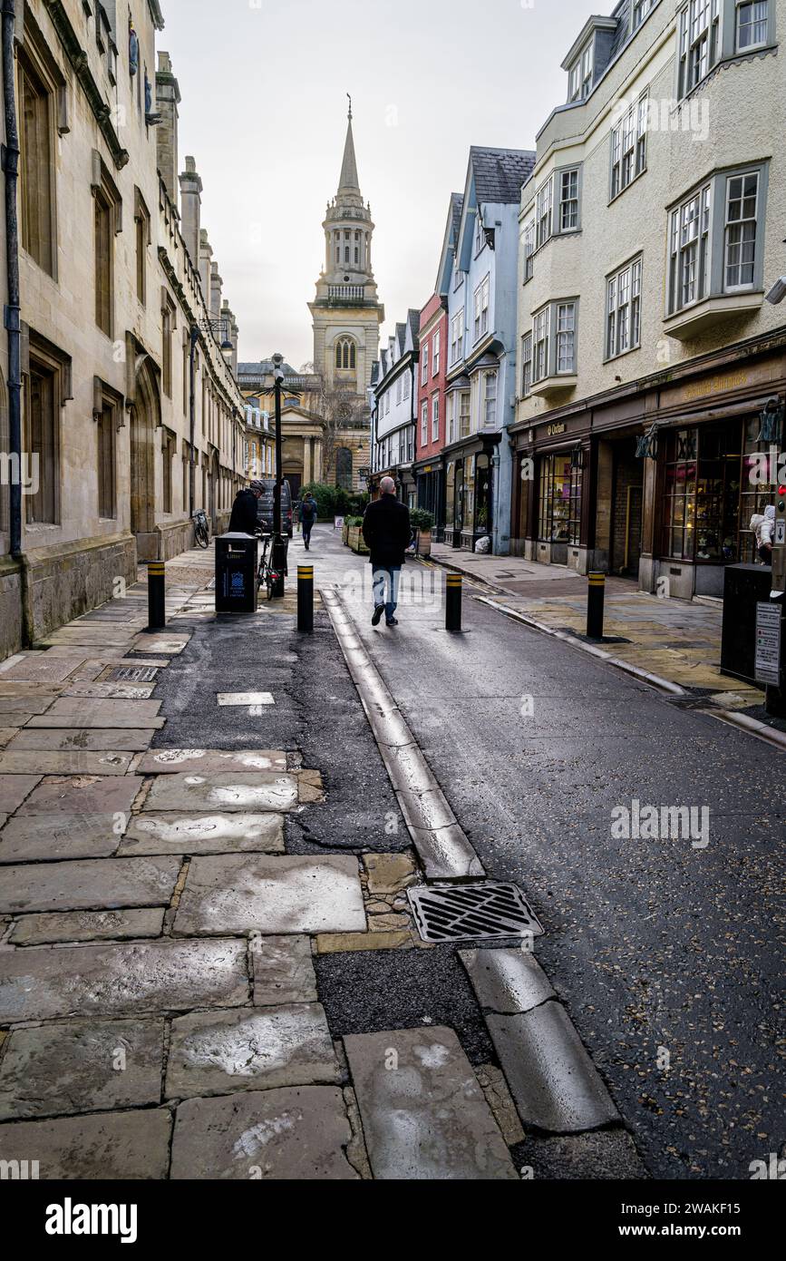 Turn Street, Oxford, England Stock Photo - Alamy