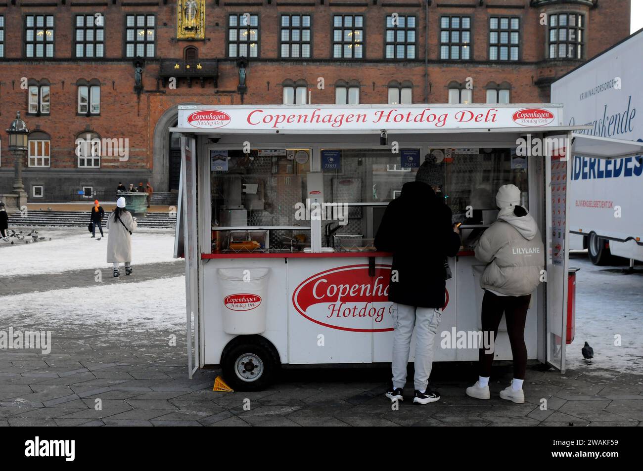 Copenhagen hotdog deli van hi-res stock photography and images - Alamy