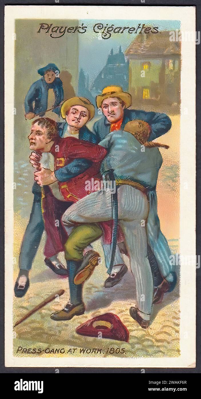 Press gang hi-res stock photography and images - Alamy