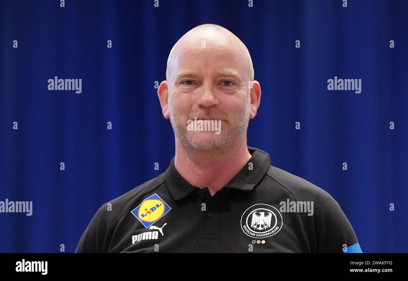 05 January 2024, Schleswig-Holstein, Brunsbüttel: Handball: European ...