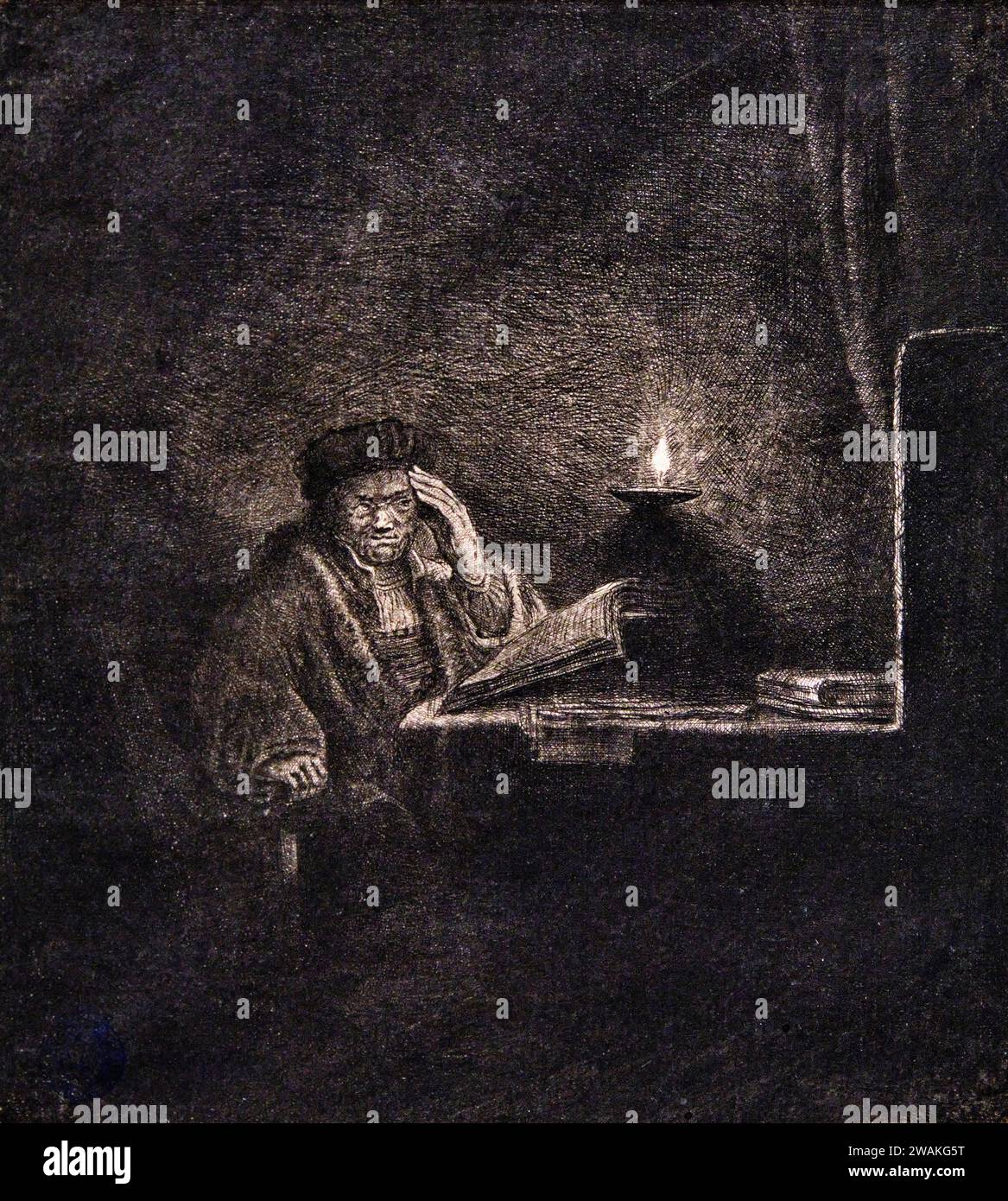 Rembrandt van rijn student hi-res stock photography and images - Alamy
