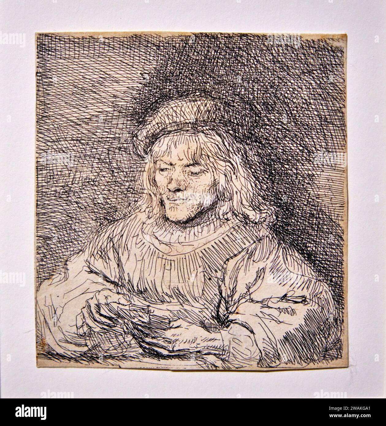 Eau forte rembrandt van rijn hi-res stock photography and images - Alamy