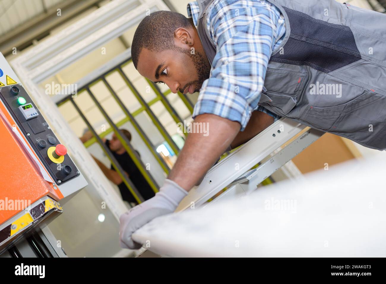 Fabric inspection machine hi-res stock photography and images - Alamy