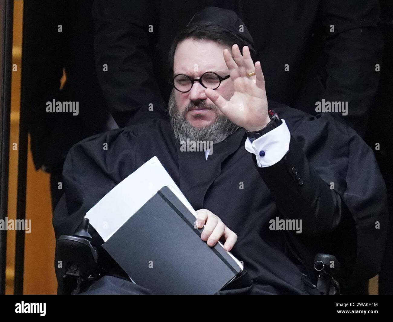 File photo dated 30/6/2023 of Nicholas Rossi leaves Edinburgh Sheriff ...