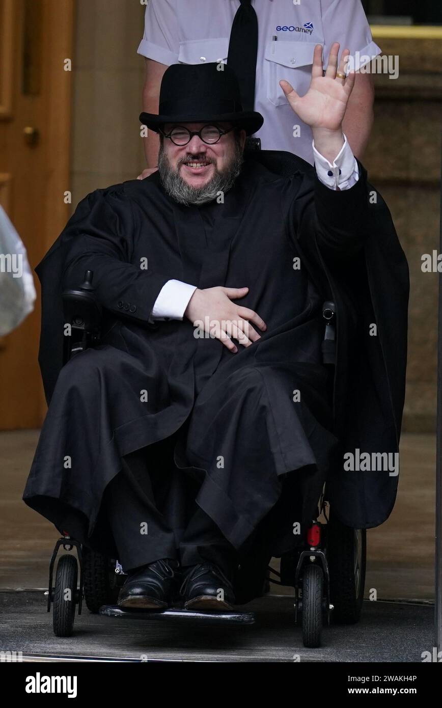 Nicholas rossi leaving edinburgh sheriff hi-res stock photography and ...