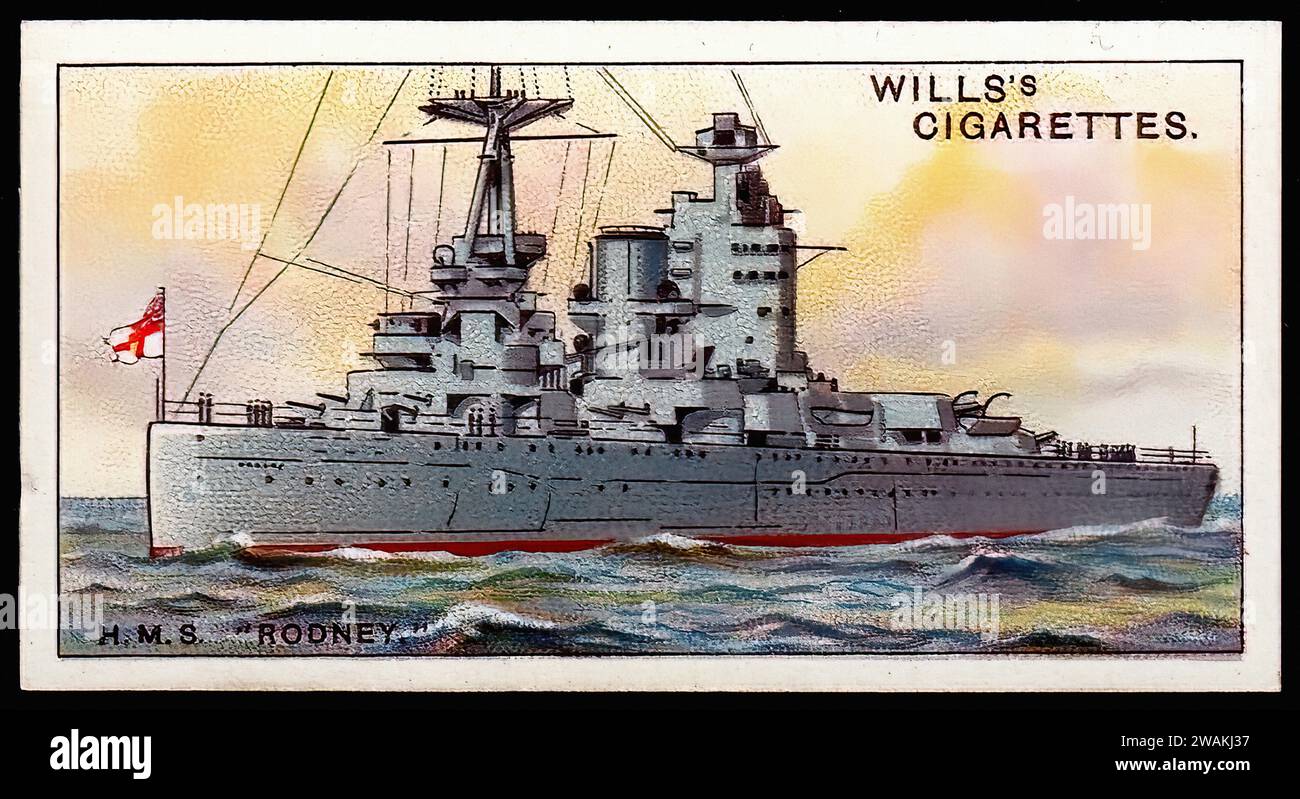 Hms rodney hi-res stock photography and images - Alamy