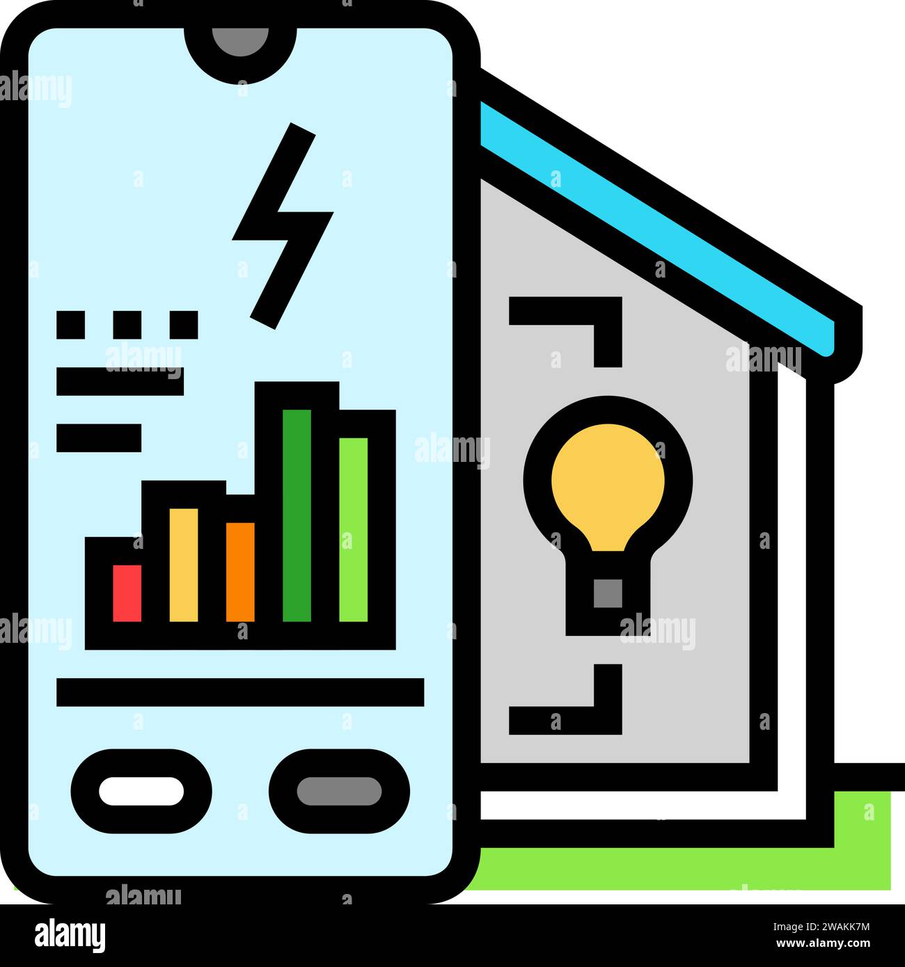 Global energy monitor Stock Vector Images - Alamy