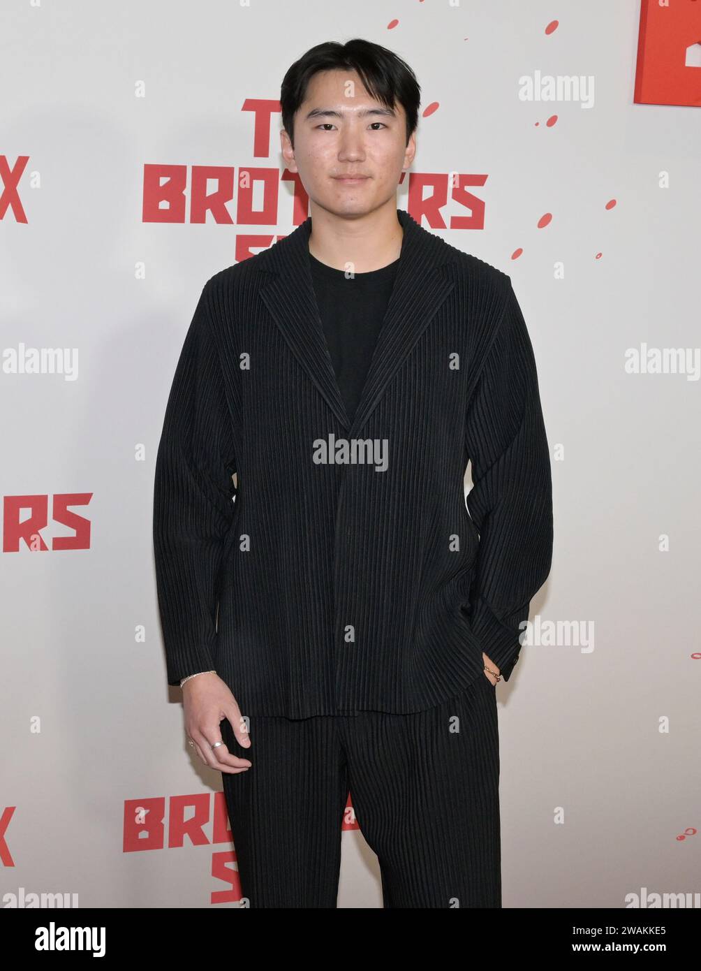 January 4, 2024, Hollywood, California, United States: Nick Lee attends ...