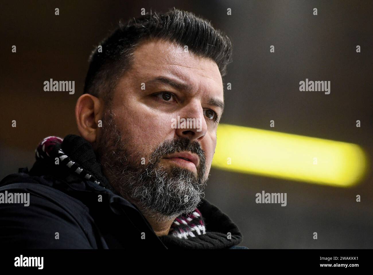 Memmingen, Deutschland. 03rd Jan, 2024. 03.01.2024, Eissporthalle am ...