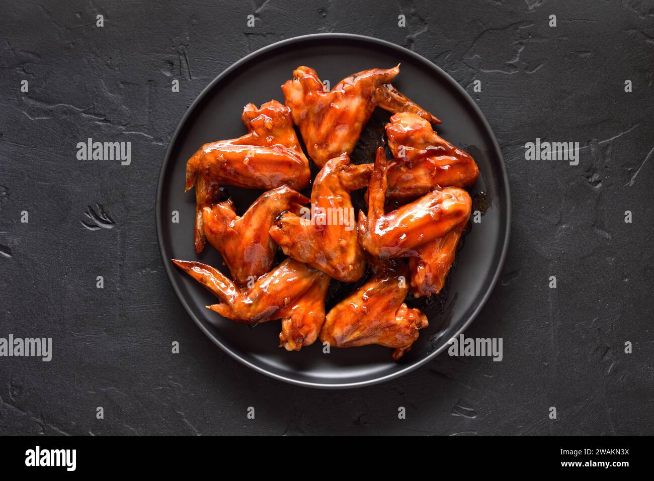 Spicy braised chicken wings hi-res stock photography and images - Alamy